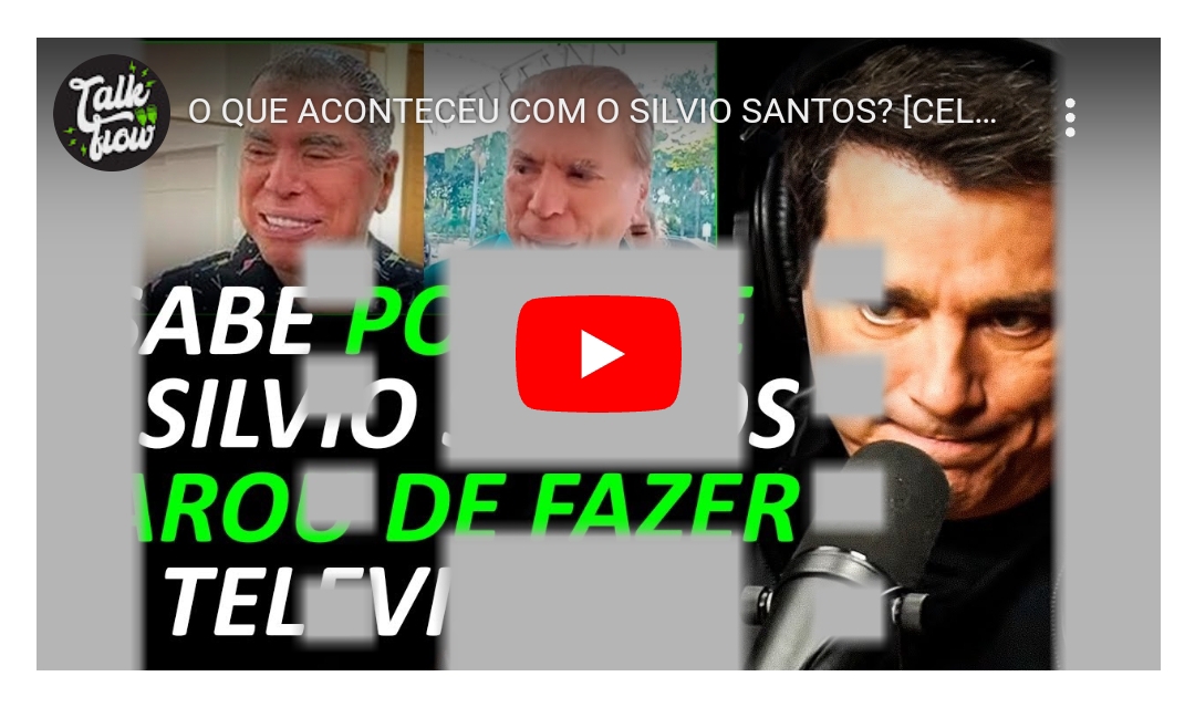 Assista a “O QUE ACONTECEU COM O SILVIO SANTOS? [CELSO PORTIOLLI]” no YouTube – CURIOSIDADES NA ...